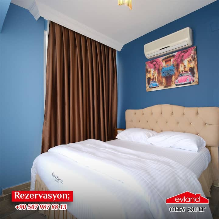 Evland City Suit Otel Konforundaki Eviniz - Adana Şakirpaşa Airport (ADA)