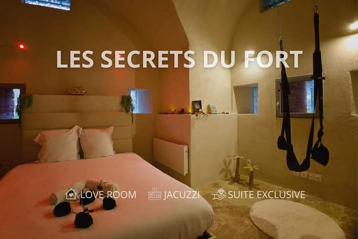 Les Secrets Du Fort - Jacuzzi & Love Room - Albertville