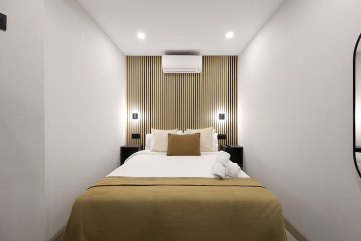 Habitación Doble Vista Patio Interior Gran Via - Madrid