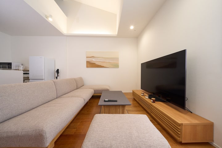 鎌倉7分｜広々58㎡・1ldk+ロフト｜最大6名・大船駅徒歩7分・テラスハウス・和モダン - Yokohama