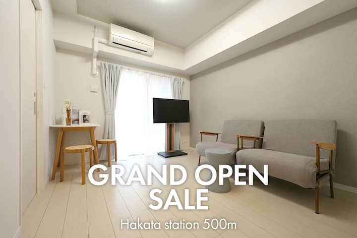 Opening Sale/walk To Hakata Station/6pax,2br - Fukuoka