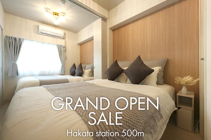 Opening Sale/walkac To Hakata Station/6pax,2br - Fukuoka Prefecture, Japan