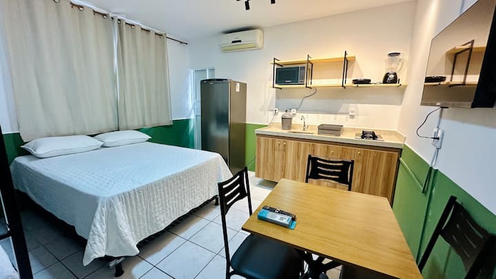 Studio Climatizado E Aconchegante, Com Garagem - Teresina