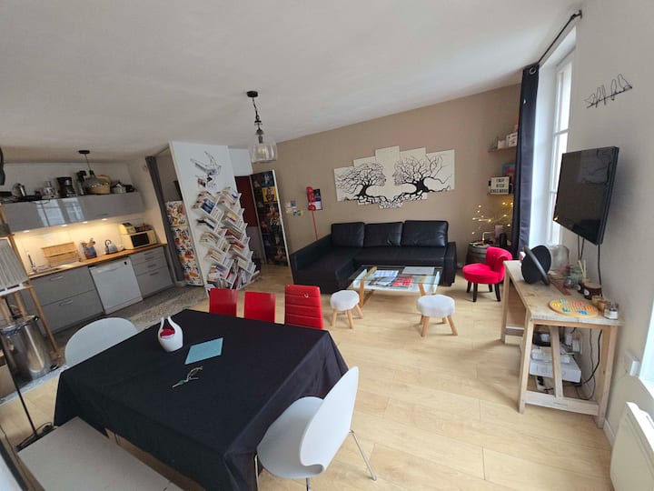 Appartement Plein Centre 8 Personnes Avec Terrasse - Bourges