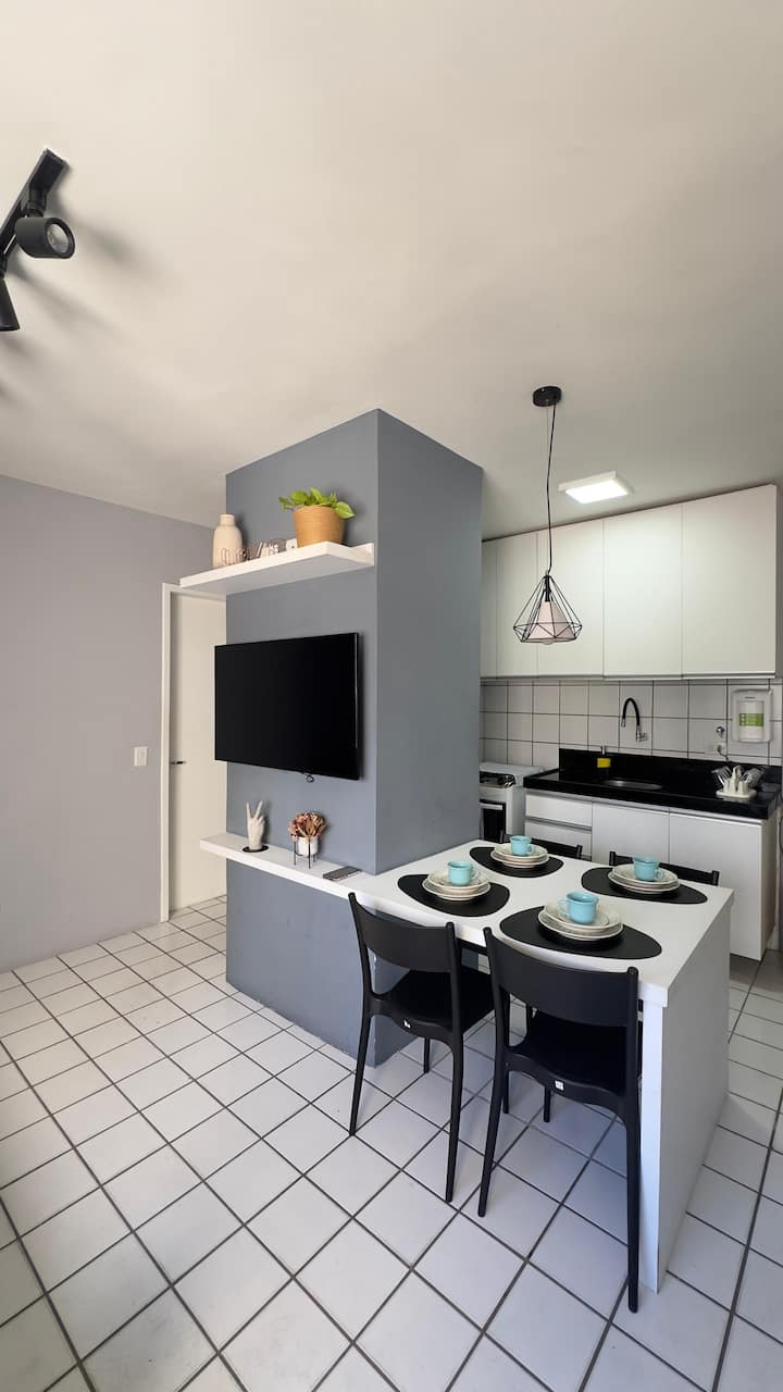 Flat Bem Localizado E Funcional 950m Pç Jaqueira - Recife