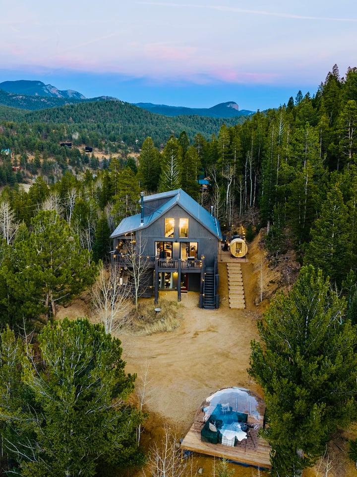 Holiday Special - Luxe Mtn View W/ Hot Tub & Dome - Colorado