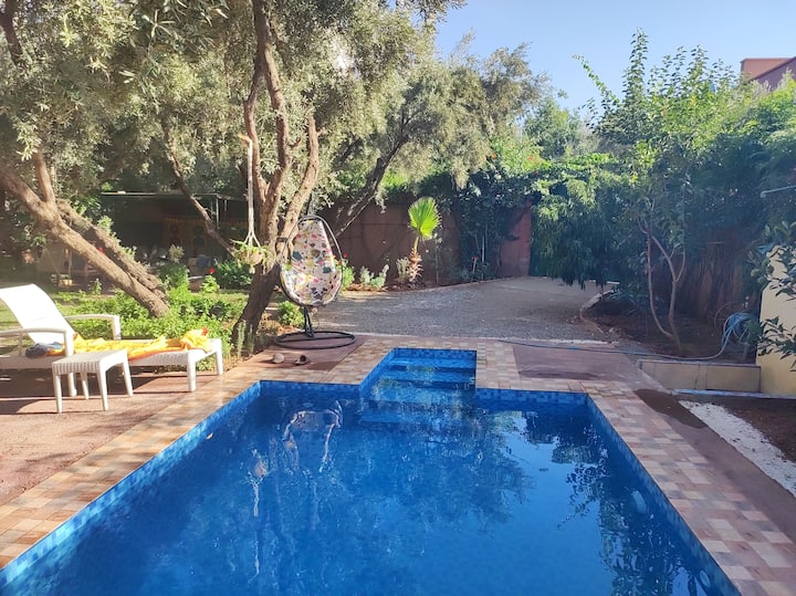 Superbe Villa Avec Piscine - Ourika