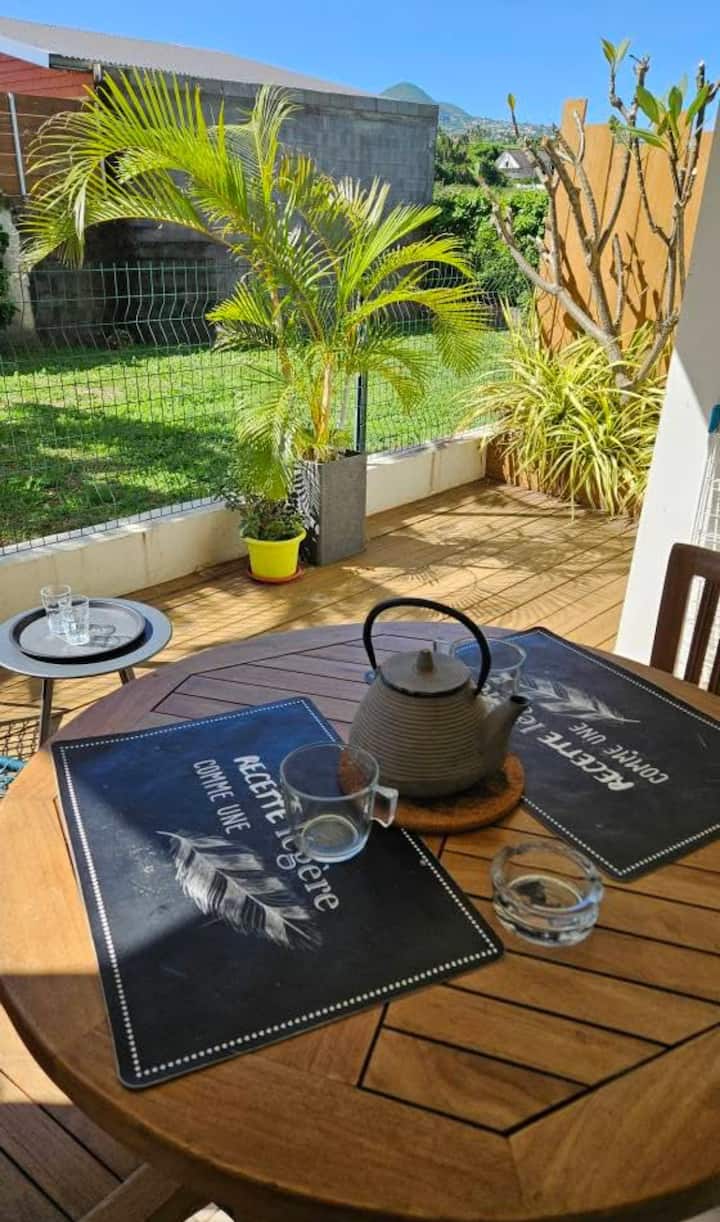 La Kaz Alizé, Studio Cosy Avec Extérieur - La Réunion