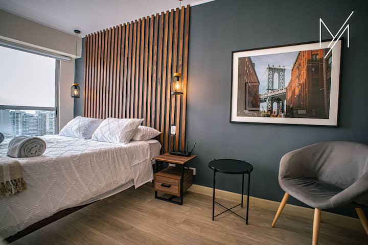 Mm| Comfy Flat W/panoramic View + Free Parking - Peru