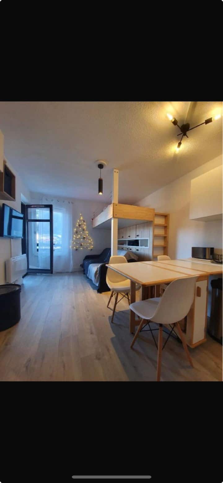 Studio Pied De Pistes
Logement Entier 4 Voyageurs - Ax 3 Domaines