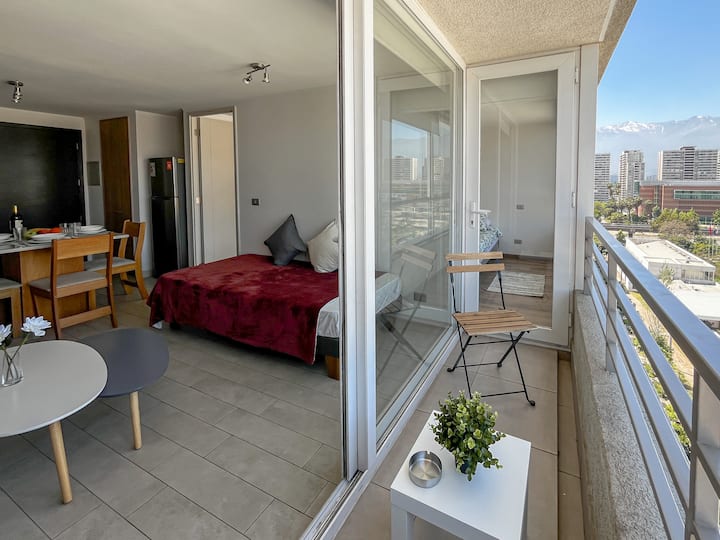 Depto. Moderno Con Vista Y Excelente Conectividad - El Bosque, Chile