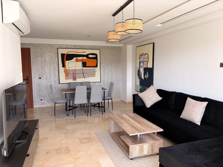 ÉLégant 3 Chambres Avec Vue Imprenable Sur Le Parc - Fes