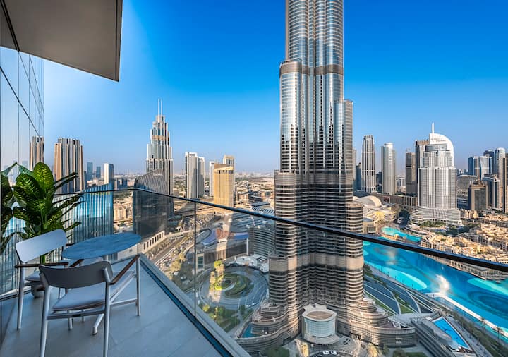 Iconic Burj & Fountain Sky Suite At Address Opera - Dubái