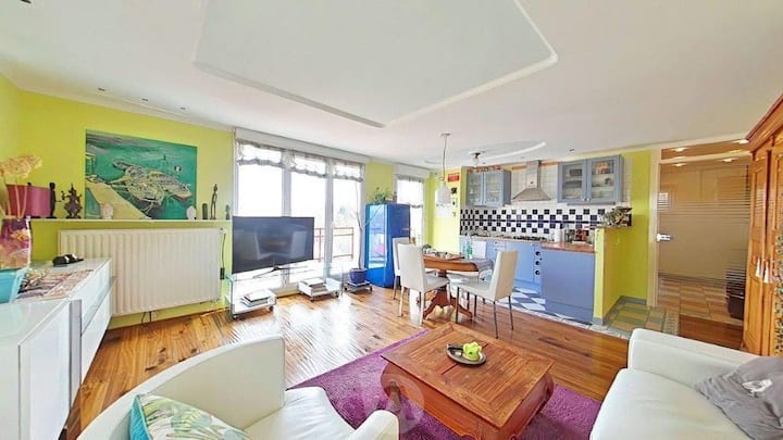 Ruhig Gelegene Designer Wohnung Mit Freier Sicht - Bâle