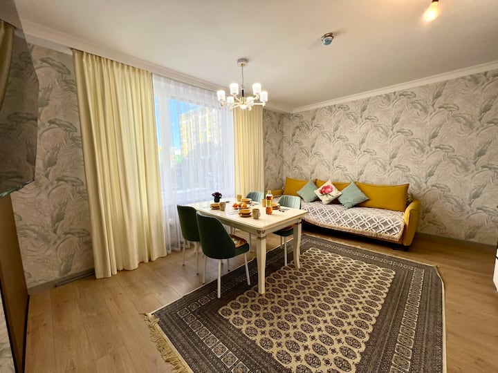Современная трёхкомнатная квартира на Туране - Astana - Nur-Sultan