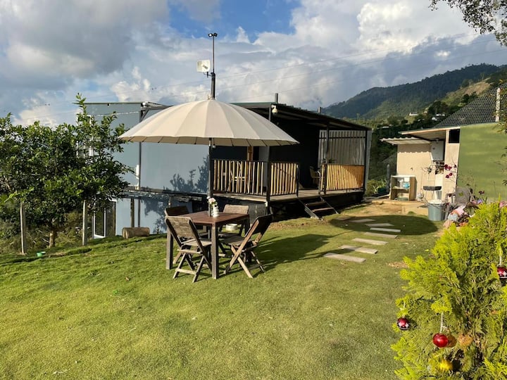 Hermosa Cabaña En La Naturaleza, Great View - Piedecuesta