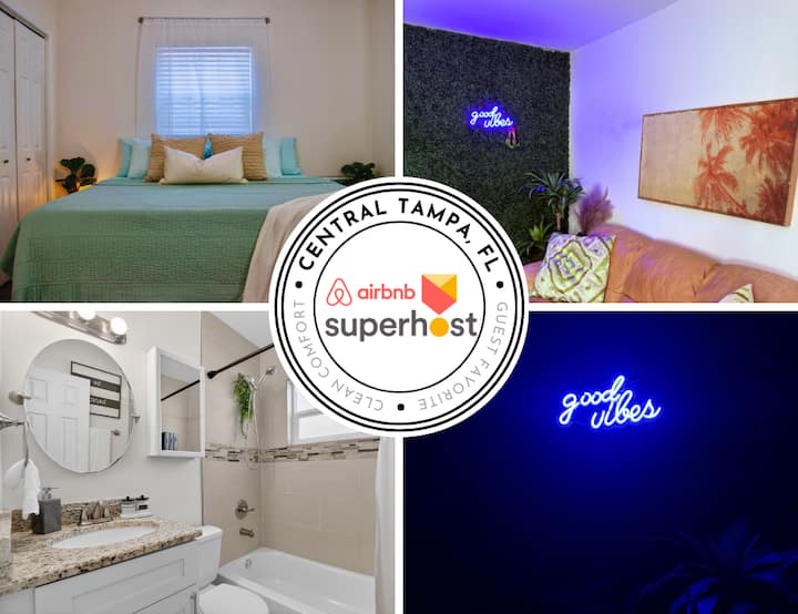 Lux Home* Mins From Hca Tampa Hospital* Downtown* - Tampa, FL