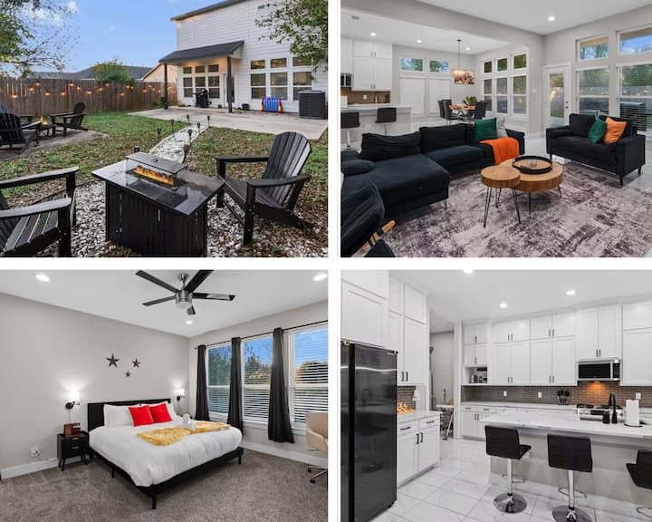 Luxury 4br W/ Firepit & Fenced Yard Near Dt - Dallas