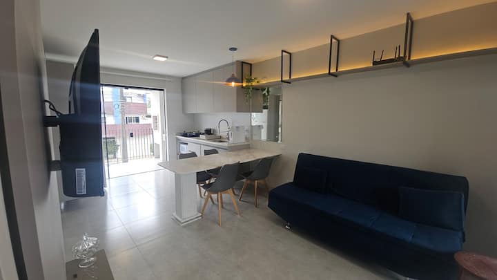 Apê Guará: 88m Do Mar | Ac, Churrasq. & Garagem - Guaratuba