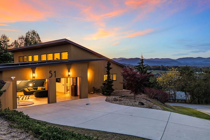 360mtn Views, Outdoortheatre, Hottub, Sauna, Gmrm - Asheville, NC