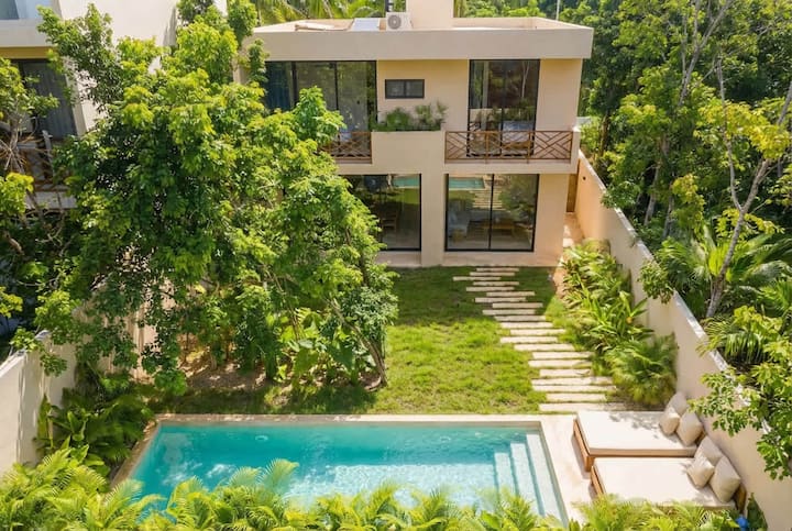 Luxury 4 Br Jungle Villa With Concierge And Chef - Tulum