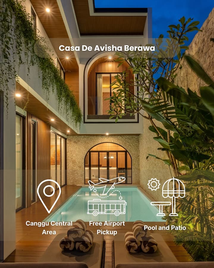 Brand New Modern 3br Luxury Villa At Berawa Canggu - Canggu