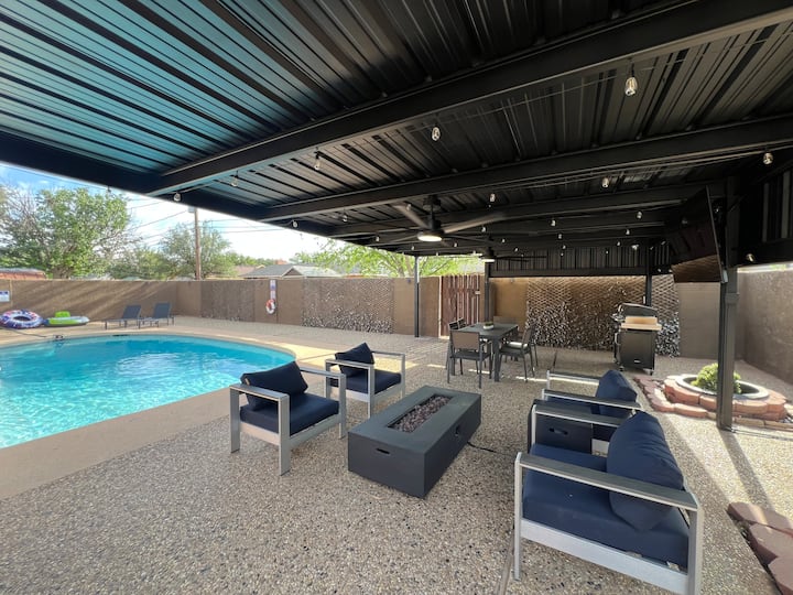 Midland Luxe•pool•peloton• Workspace•superhost - Midland, TX