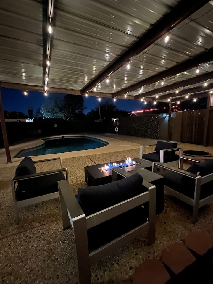 Midland Luxe• Pool• Fire Pit• Workspace•pool Table - Midland, TX
