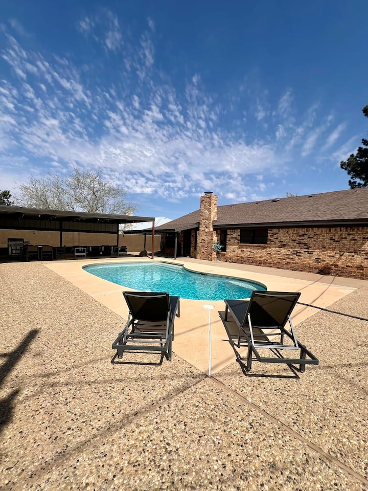 Midland Luxe•pool•peloton• Workspace•superhost - Midland, TX