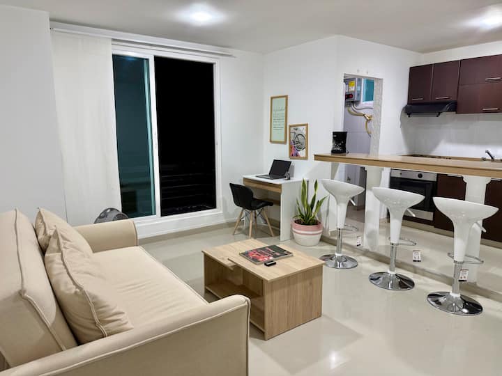 201 - Acogedor Apto Con Ubicación Privilegiada. - Barranquilla