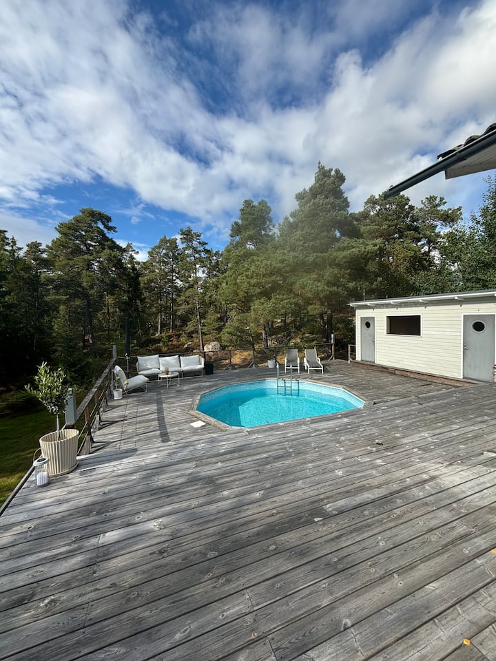 Poolvilla På Värmdö - Zweden