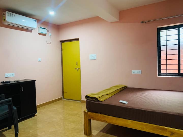 Three Sharing Red Stone Cottages - Karwar