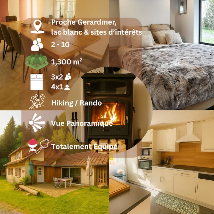 Le Chalet Forestier - Forêt Privée Et Calme Absolu - Lac Blanc