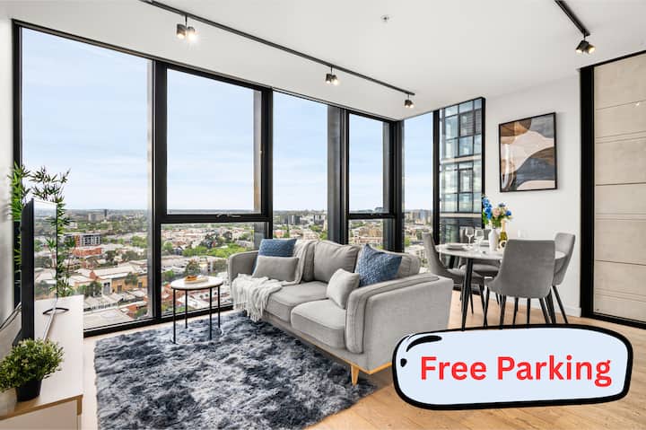 Spacious Panoramic 2br Apt Cbd | Free Parking &Gym - Melbourne