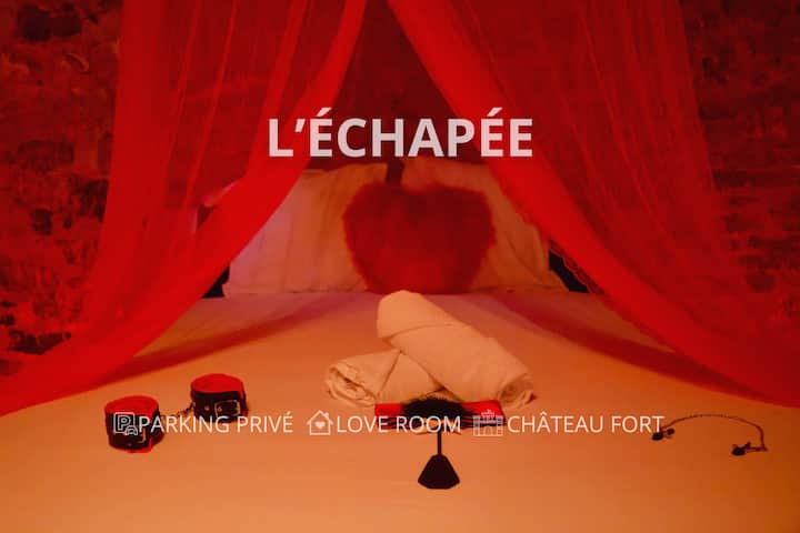L'échapée - Love Room Unique Du Chateau Fort - Albertville