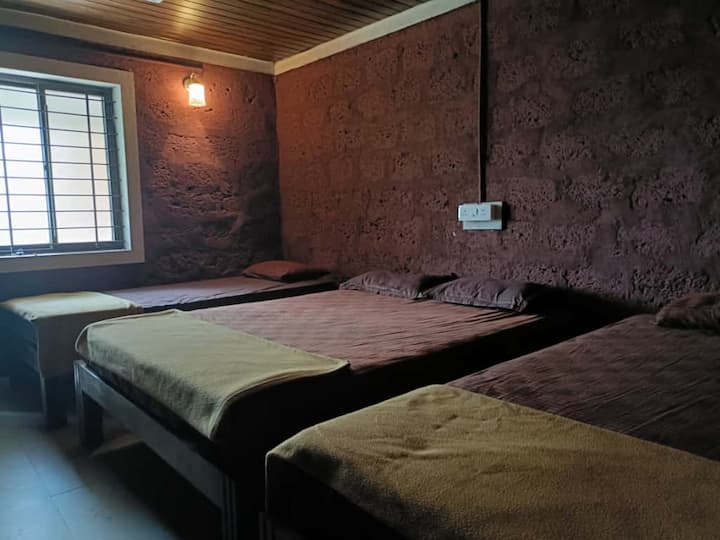 Five Sharing Red Stone Cottages - Karwar