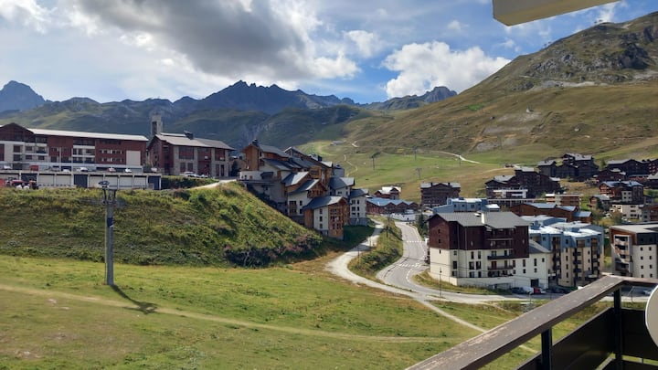 Lumineux 4 Pers, Pied Des Pistes, Balcon Plein Sud - Tignes