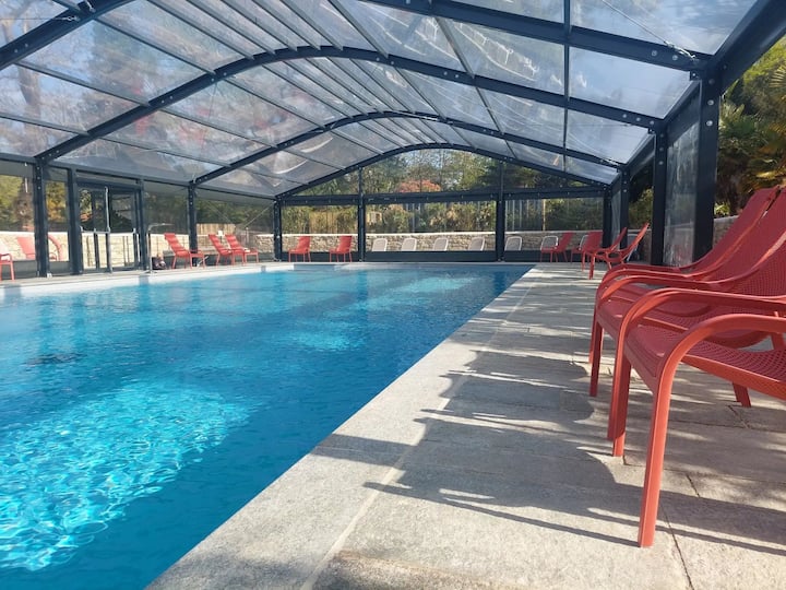 Zecamping 5* Tente 45m² Parc Aquatique - Combrit