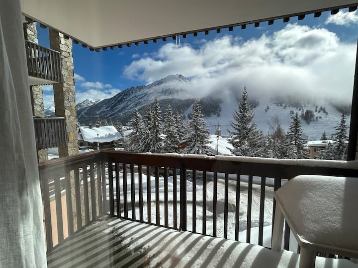 Charming And Cozy Apartment With Mountains View - Montgenèvre