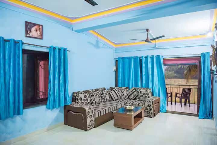 Cozy Stay • Field Views & Balcony • Near Beach - Malvan