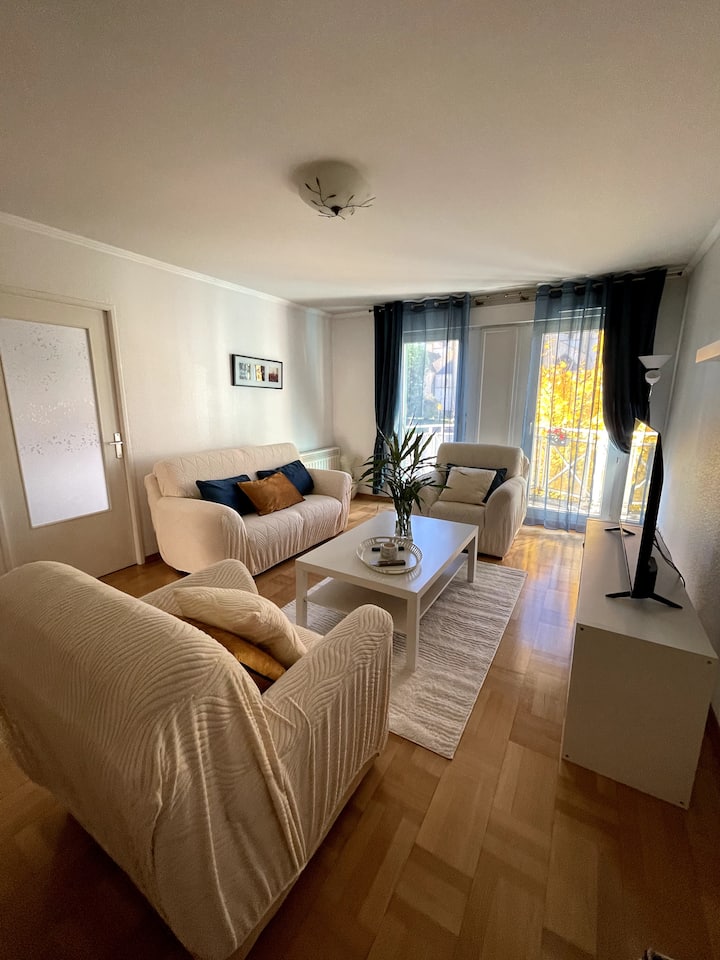 Lumineux 2 Chambres à 2 Min De Metz - Montigny-lès-Metz