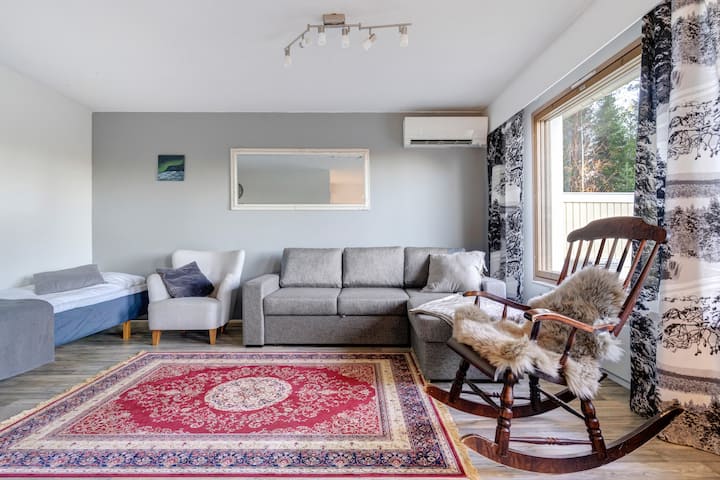 Cozy Haven Rovaniemi, 2bdr,  Sauna, Parking & Wifi - Rovaniemi