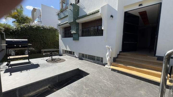 Villa Familiale - Jardin - 5min A Pieds Stade Foot - Rabat