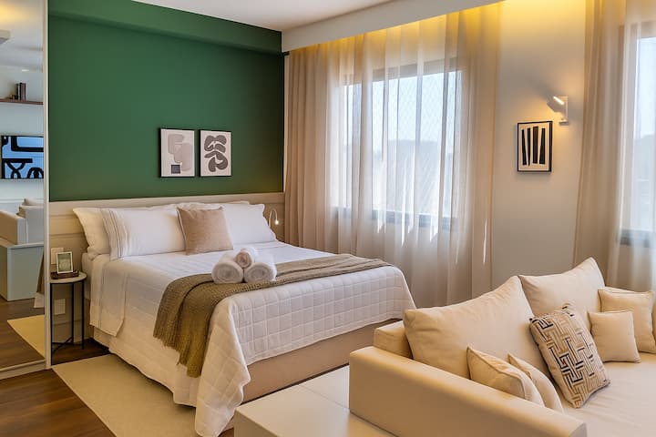 Studio Lindo E Acolhedor Em Sp - Brazil