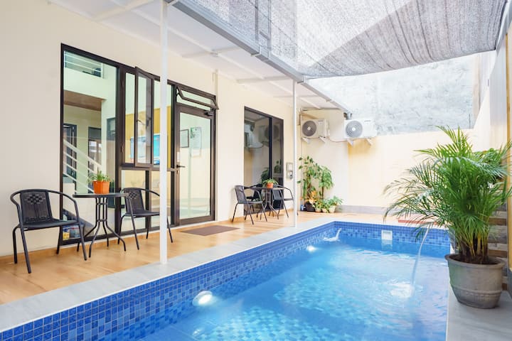 Sierra Villa Malang • Privatepool • 4 Br Ac - Malang