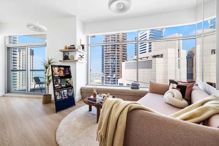 High-floor 2br In Dubai Marina With Balcony - Dubai Marina