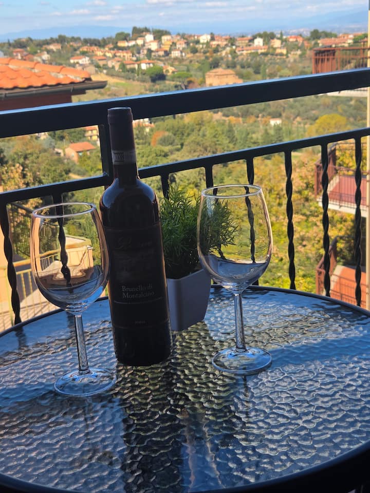 Conforto E Vista Da Toscana - Casa Fiori Di Vite - Montepulciano