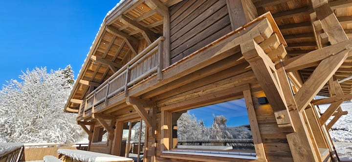 Chalet L'altitude Piscine, Jacuzzi, 9 Chambres - La Bresse