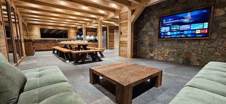 Chalet L'altitude Piscine, Jacuzzi, 9 Chambres - La Bresse
