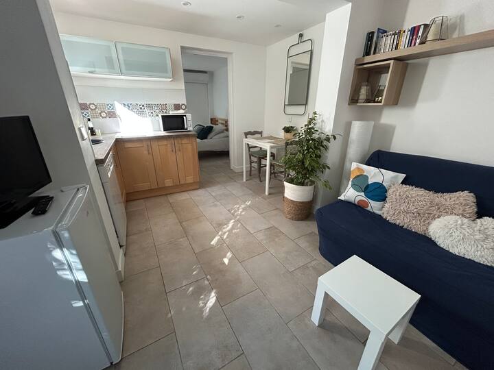 2 Pièces Meublé De Tourisme 2* Avec Jardin Privé - Saint Paul de Vence